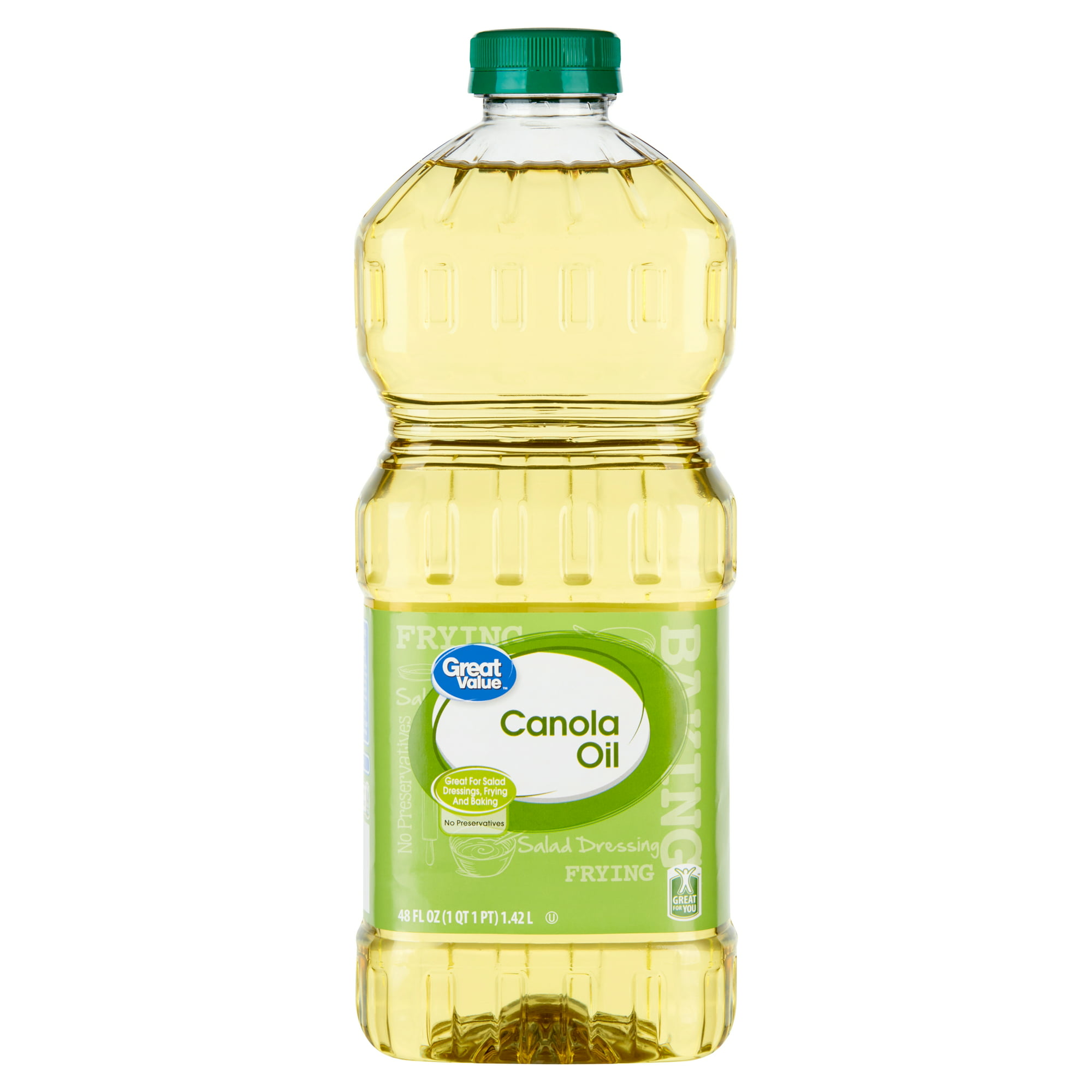 Great Value Canola Oil, 48 fl oz - itFRESH